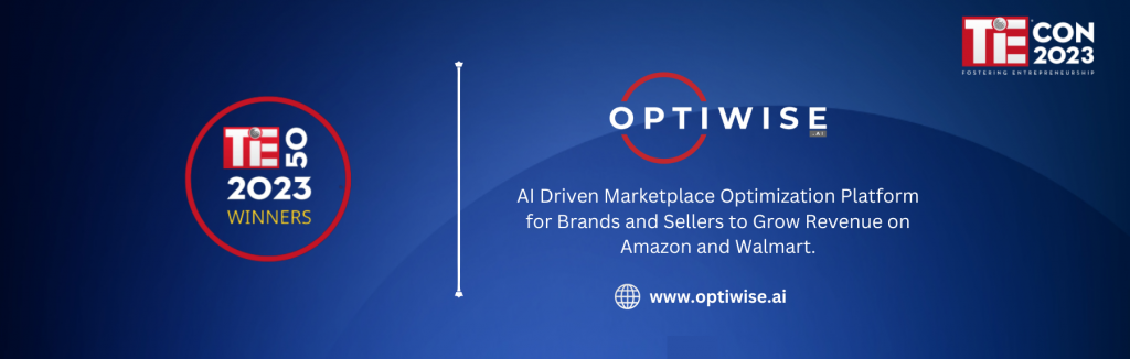 Optiwise.ai Wins TiE50 Award 2023 for Market Success
