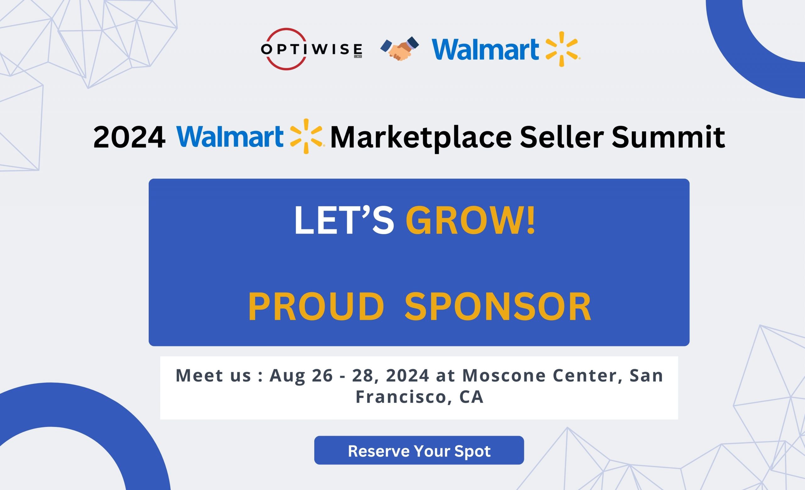 2024 Walmart Marketplace Seller Summit | Optiwise.ai